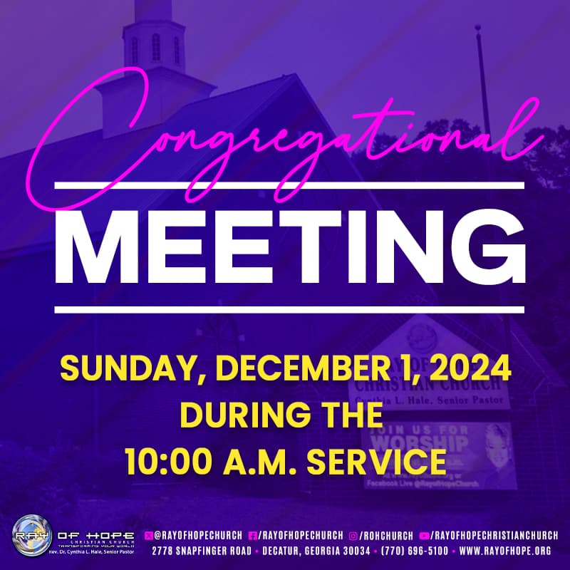 Events - Ray of Hope GA